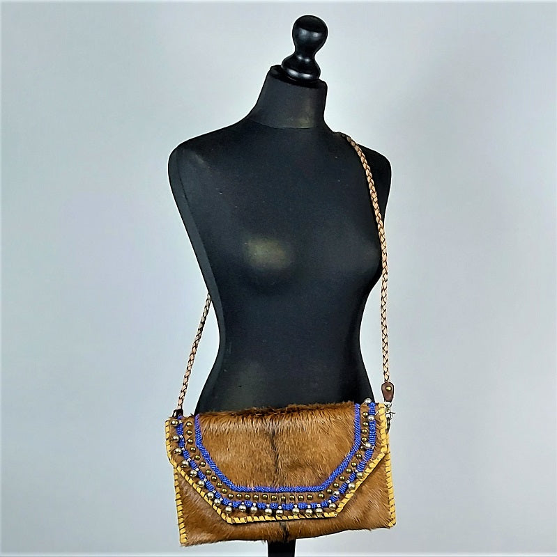 Goat hide envelope bag #4 – Woshoush Galerie & Trading