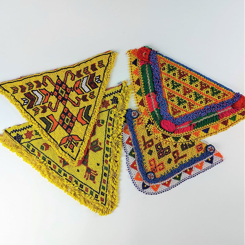 Afghan Kuchi triangle patch, triangle tikka patch, tribal art patch ...